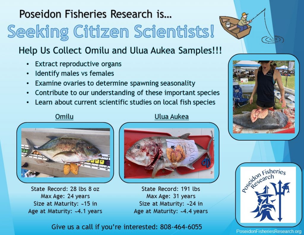 Get Involved – Poseidon Fisheries Research
