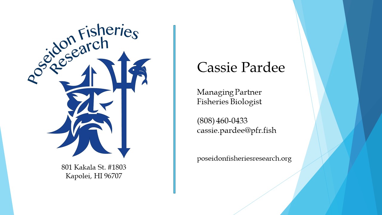 Contact Us – Poseidon Fisheries Research